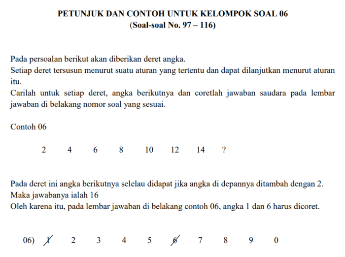 Test IQ Internal ZR (soal 6) - Human Plus Institute